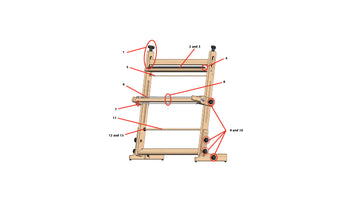 Arras Tapestry Loom Parts – Schacht Spindle Company