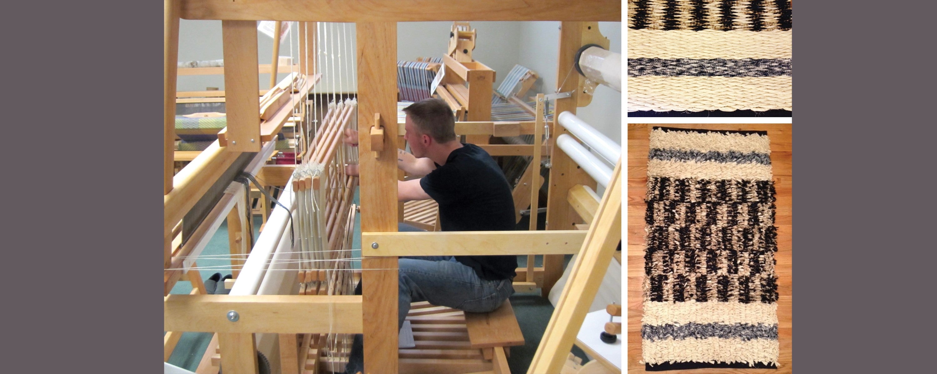 Double Corduroy Rag Rug – Schacht Spindle Company