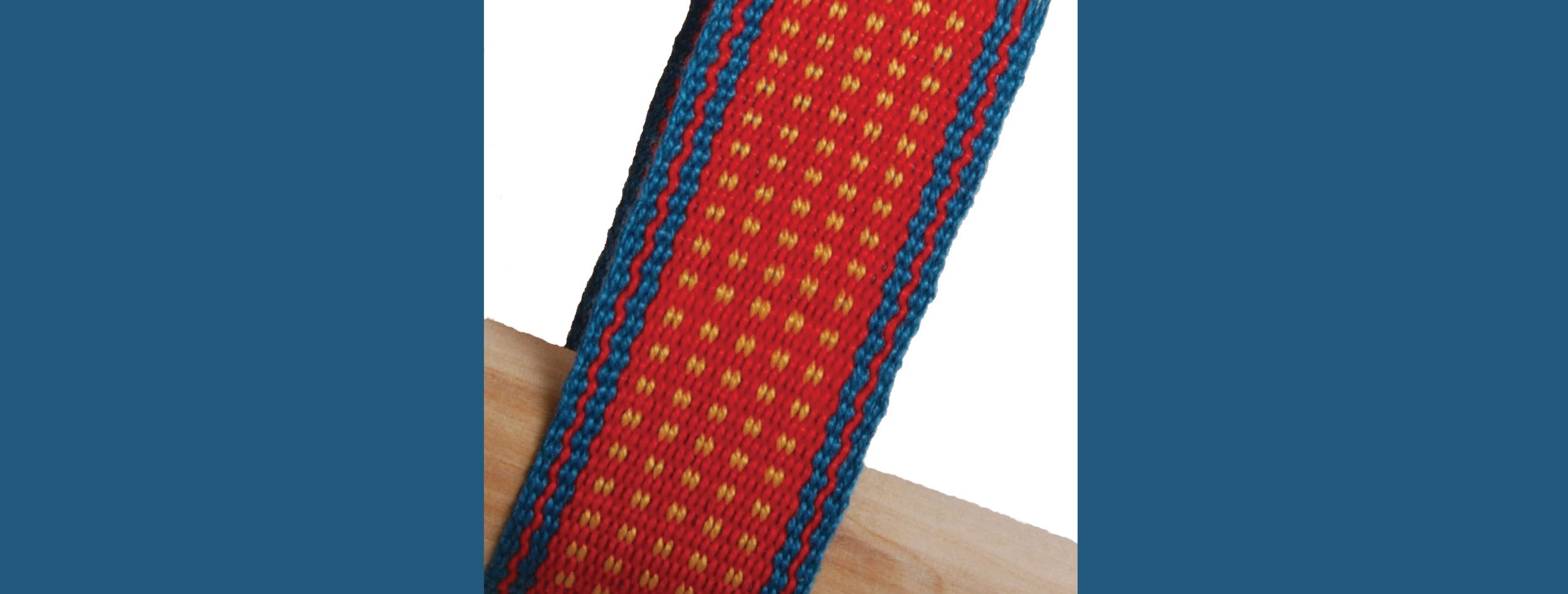 Gold Dot Inkle Band – Schacht Spindle Company