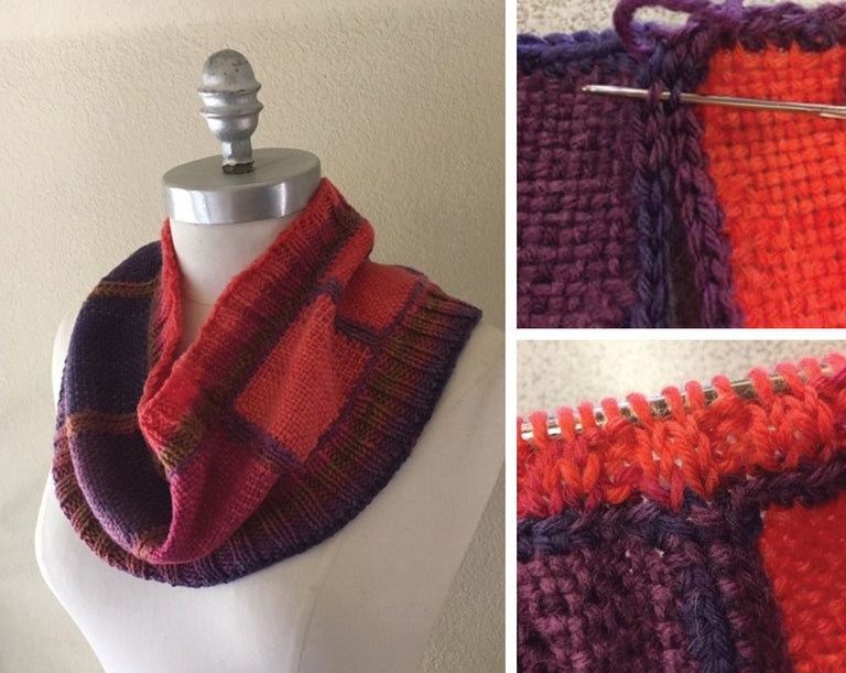 Hip to Be Squared Zoom Loom Cowl – Schacht Spindle Company