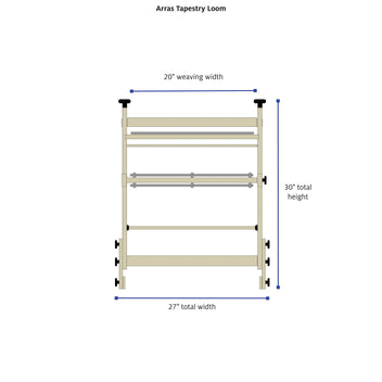 Arras Tapestry Loom and Accessories – Schacht Spindle Company