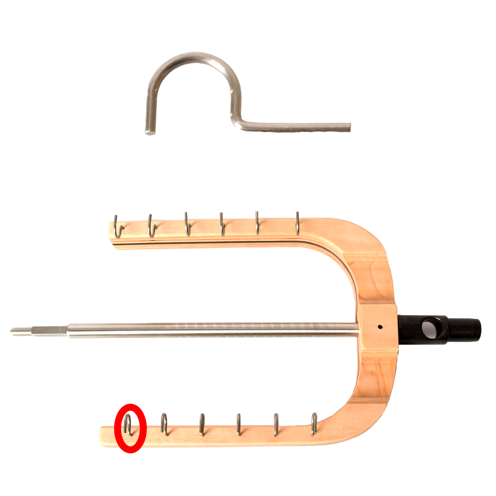 Hook for Spinning Wheel Flyer – Schacht Spindle Company