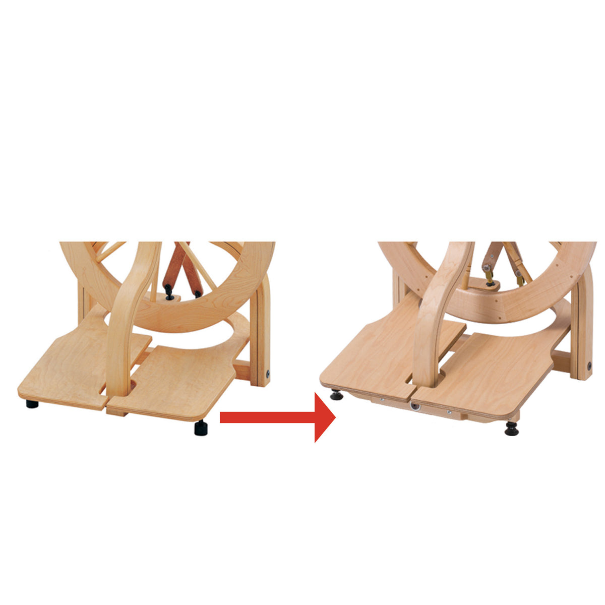 Treadle Support Bar Update Kit for Matchless Double Treadle – Schacht ...