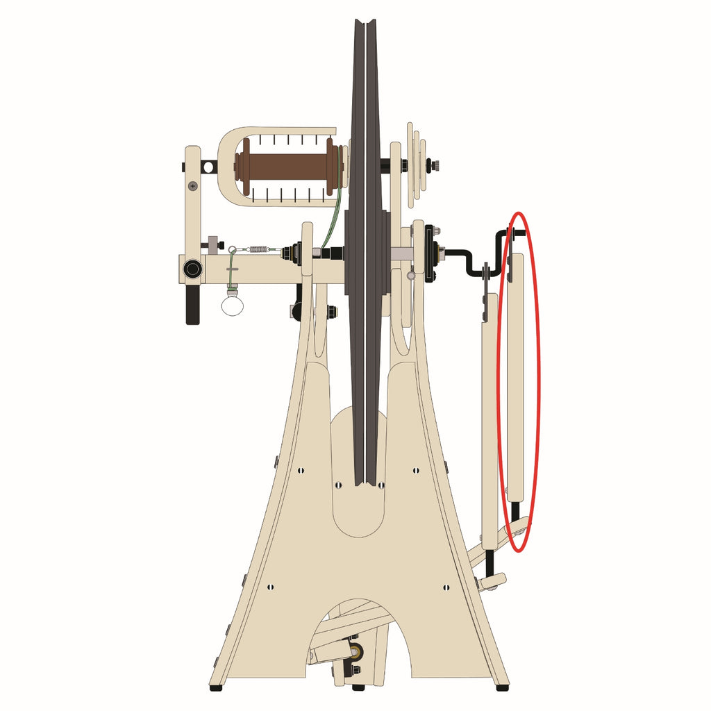 Footman Kits for Spinning Wheels (Snap Ring Pliers Sold Separately ...