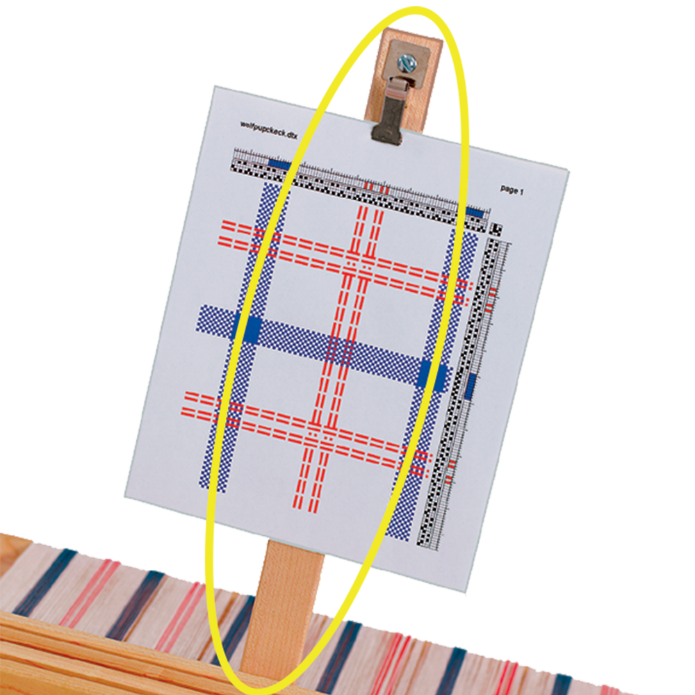 Treadle Tracker Upright and Clip – Schacht Spindle Company