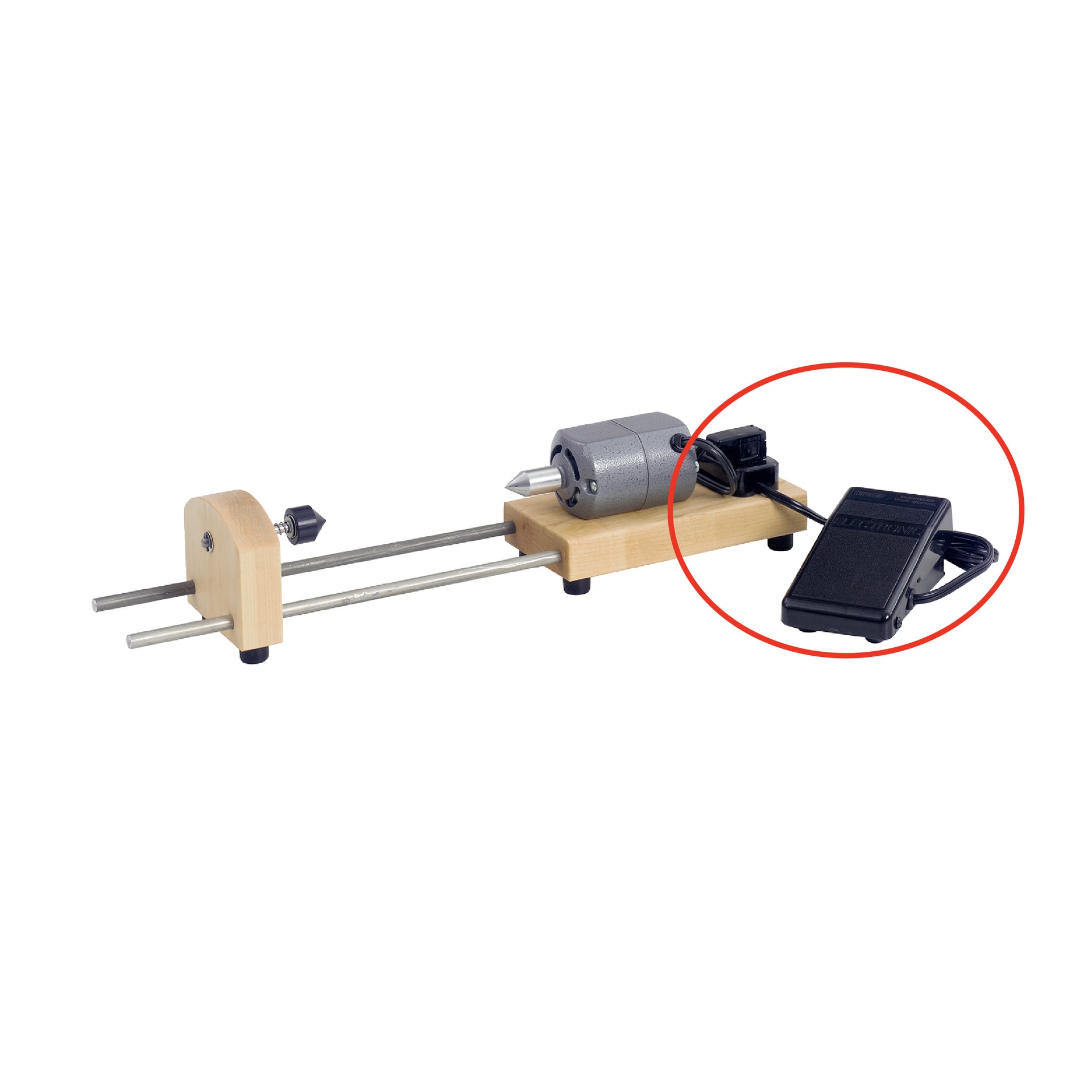 Foot Controller and Cord for Electric Bobbin Winder – Schacht Spindle ...