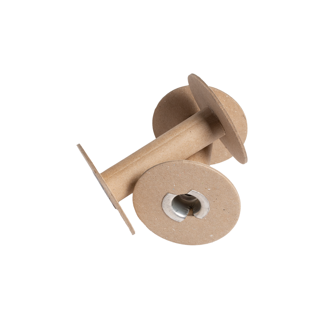 Cardboard Spools with Metal Ends – Schacht Spindle Company