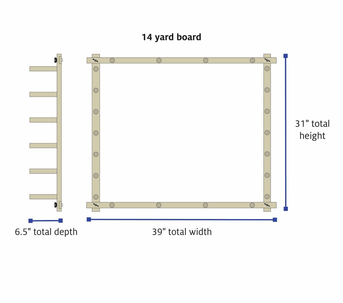 Warping Boards – Schacht Spindle Company
