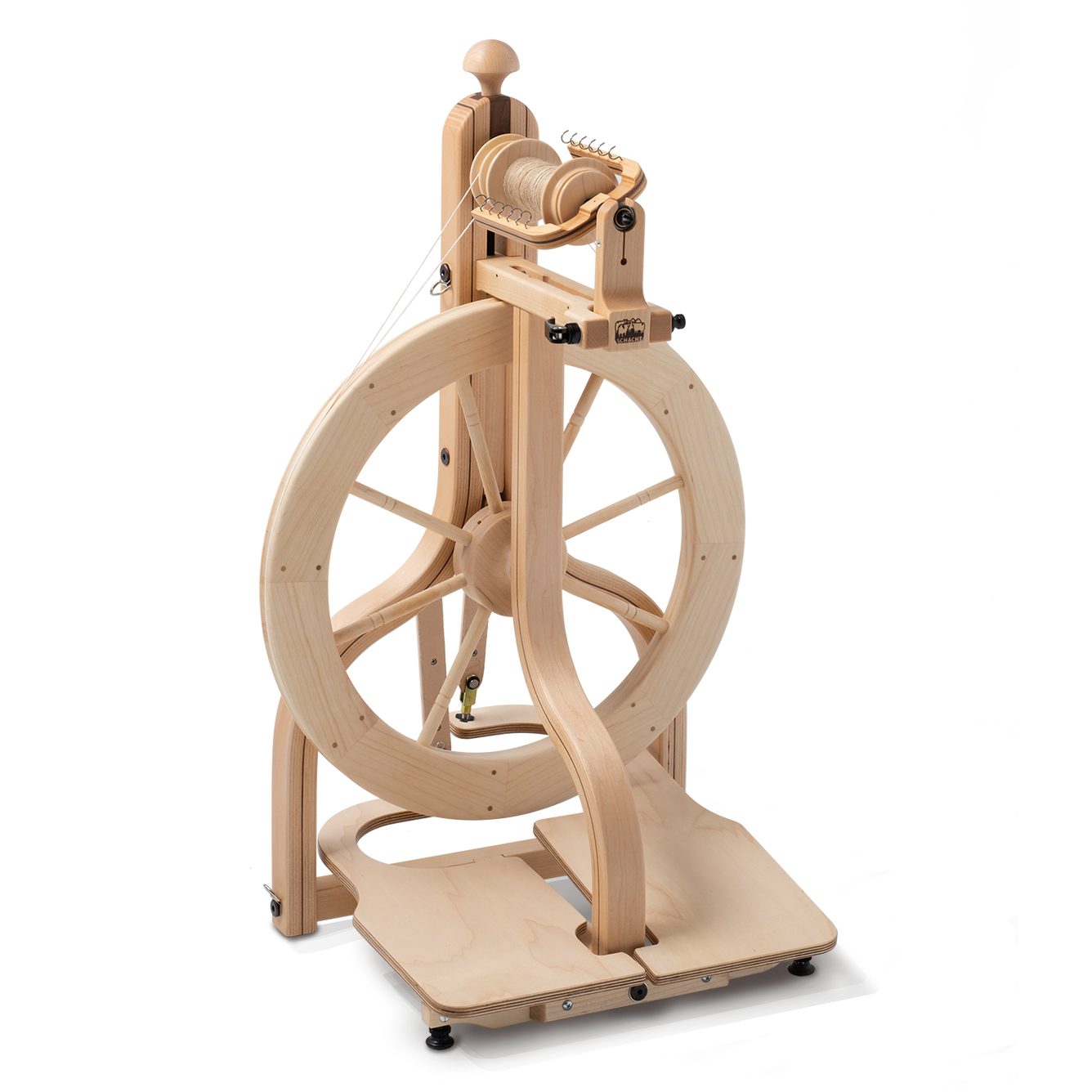 Matchless Double Treadle Spinning Wheel – Schacht Spindle Company